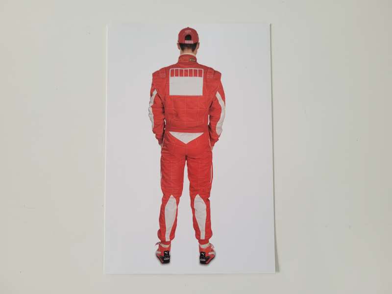 Michael Schumacher rare driver card, autograph card, Ferrari F1 ...